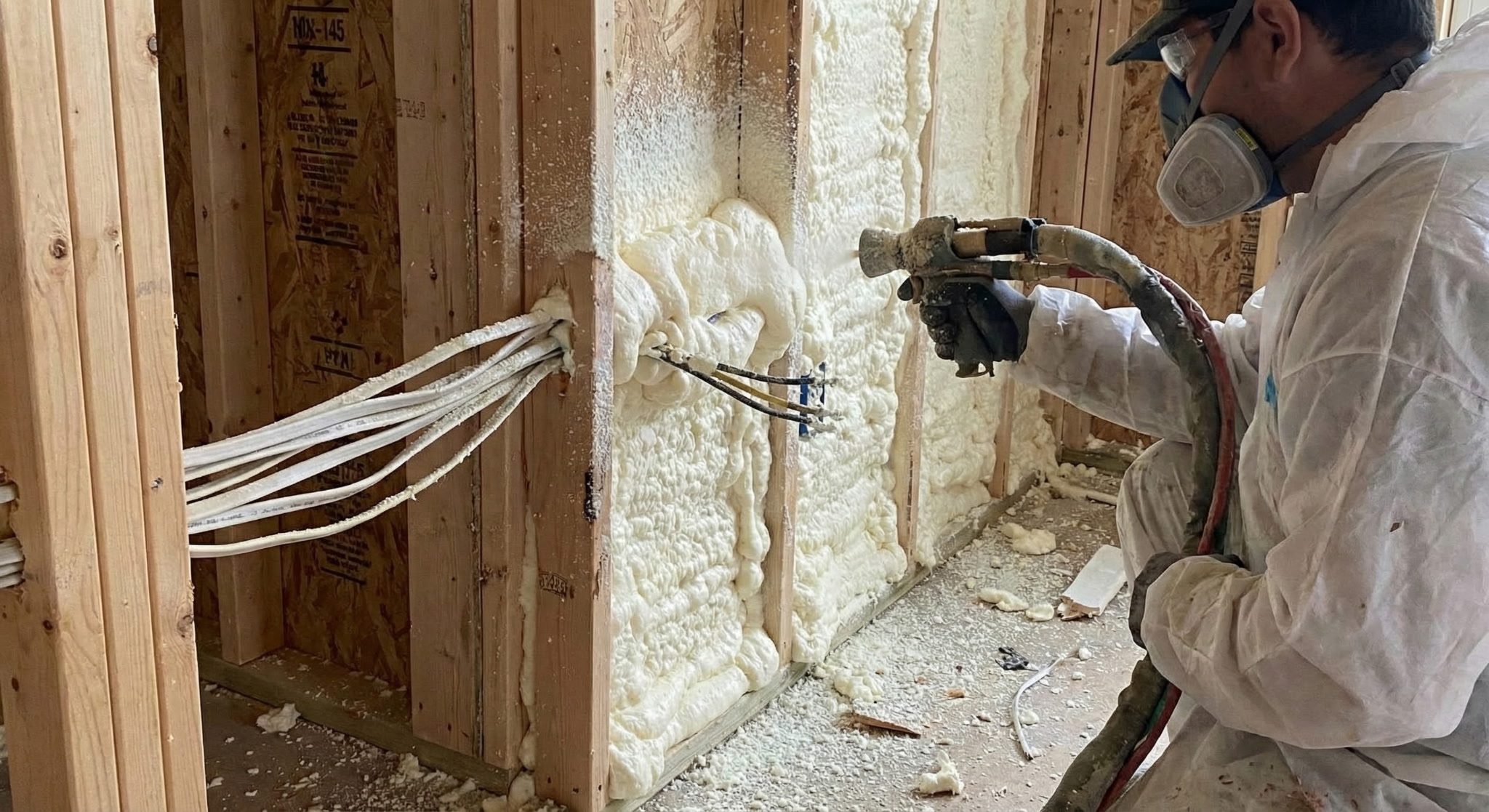 Is Spray Foam Safe Around Electrical Wiring?